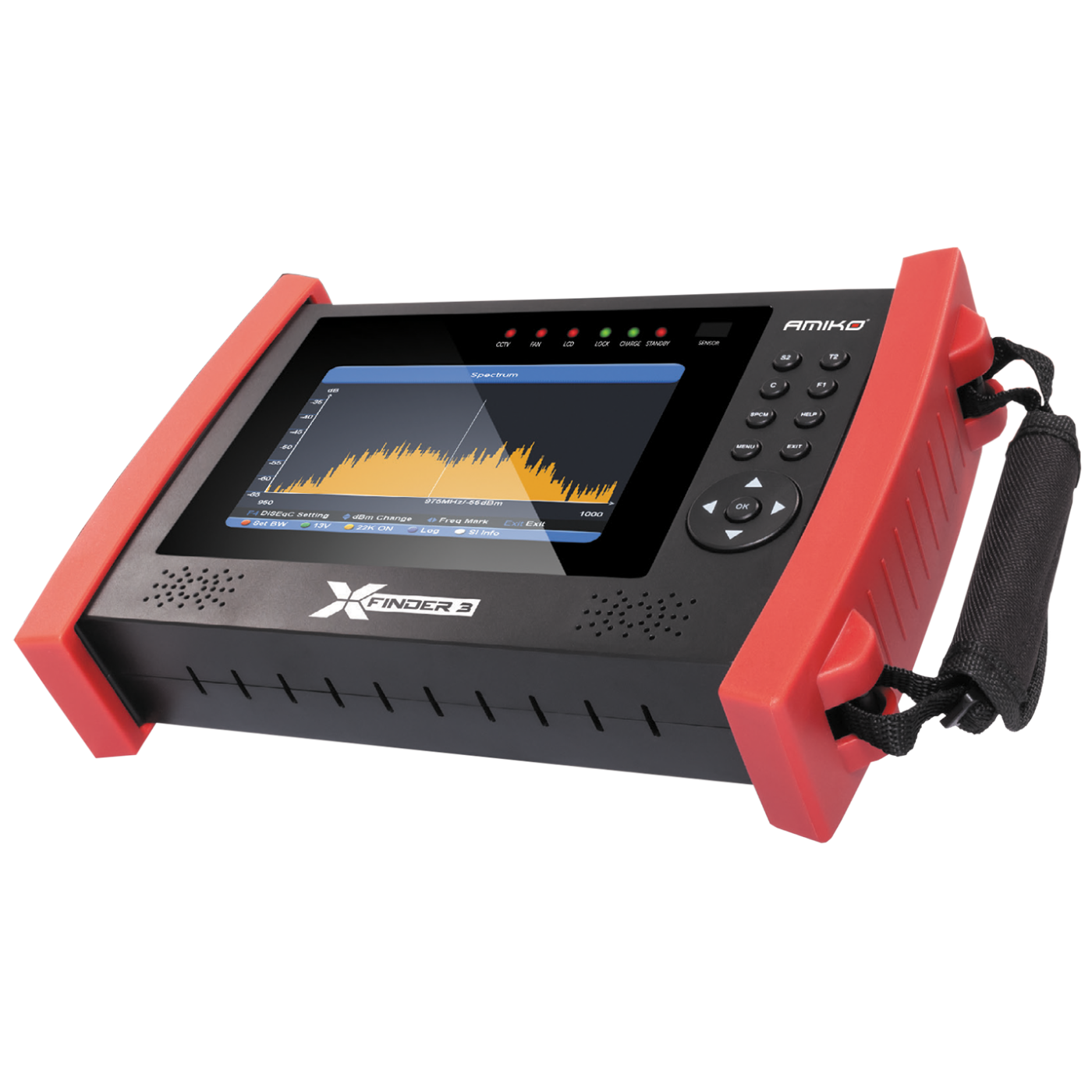 Instrument merni,profi,7 LCD , DVB-S2/T2/C, H.256 - Amiko | Satelitska ...