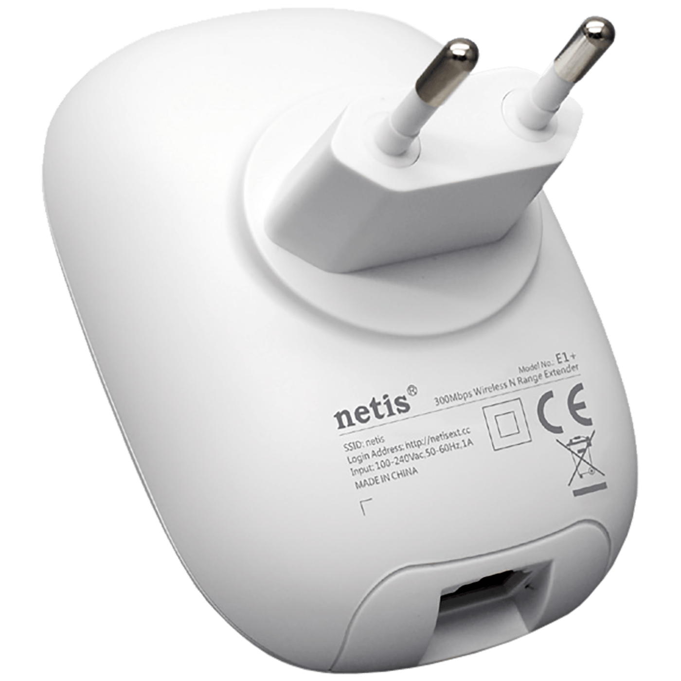 Wireless Extender-Repeater, 300Mbps, 2,4GHz - Netis